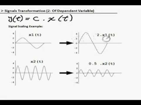 Lec#3 : Part#1 : Signal Transformation of Dependent Variable - YouTube