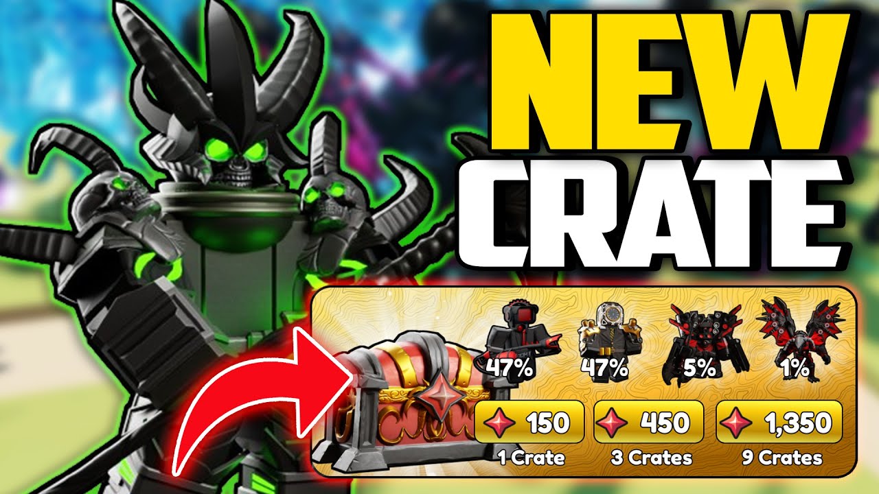 😱 OPEN NEW PRISM CRATE FOR NEW COSMIC UNIT 💎 in Skibidi Tower Defense ...