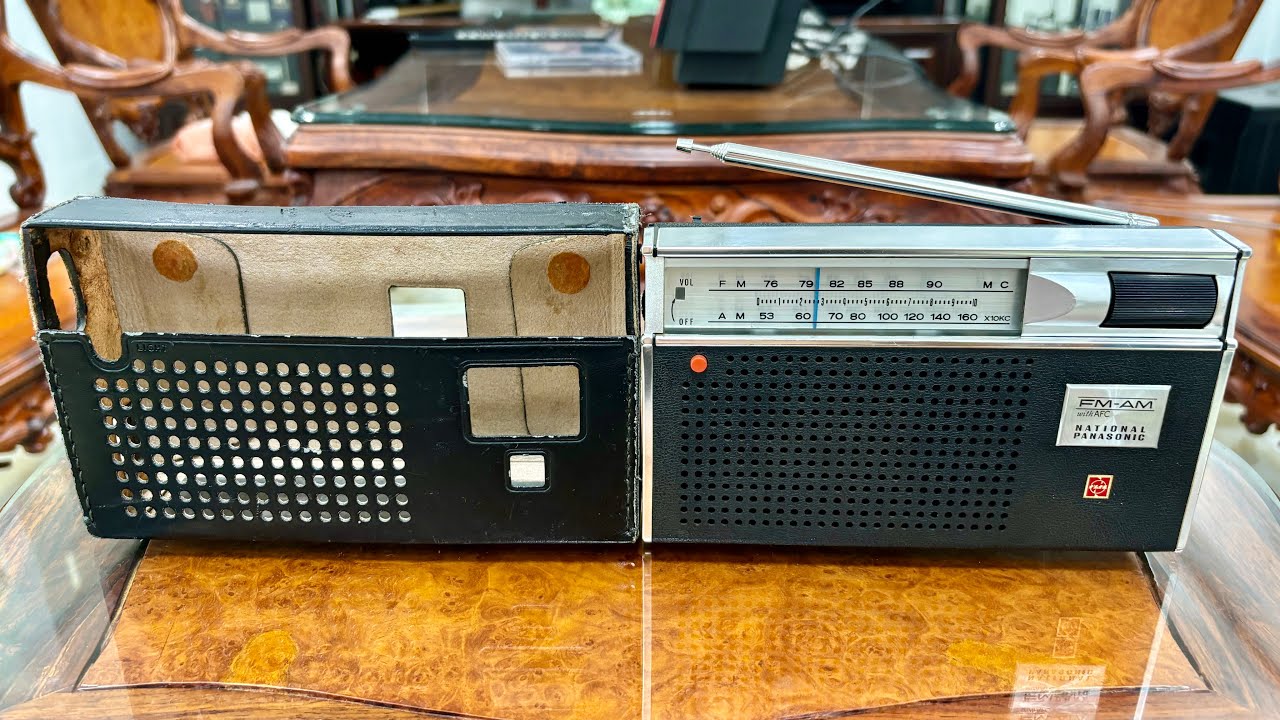 Radio Cổ 1970 National Panasonic RF-680 Đẹp Xuất Sắc (0916.95.05.95 ...