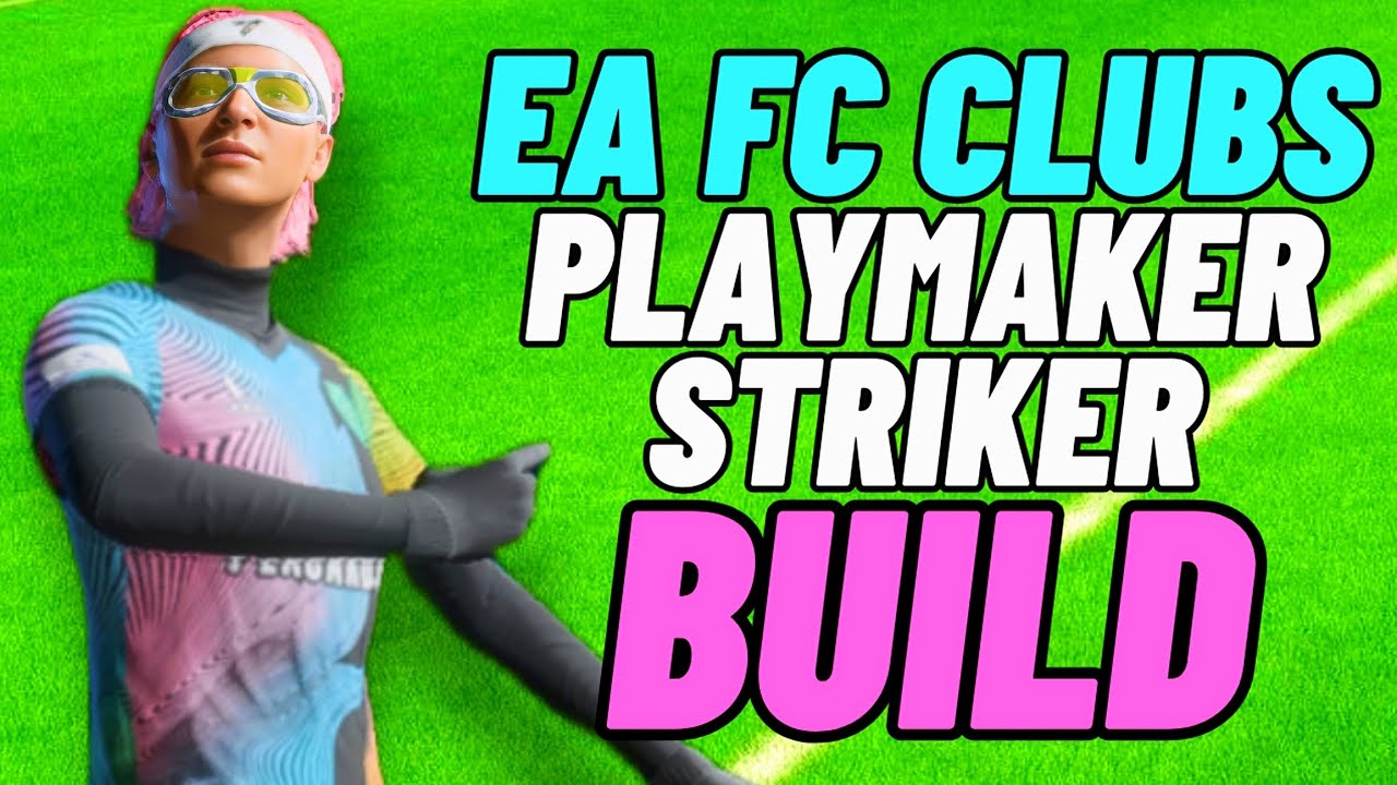 EA FC 24 Clubs New Striker Build Max Level(False 9) - YouTube