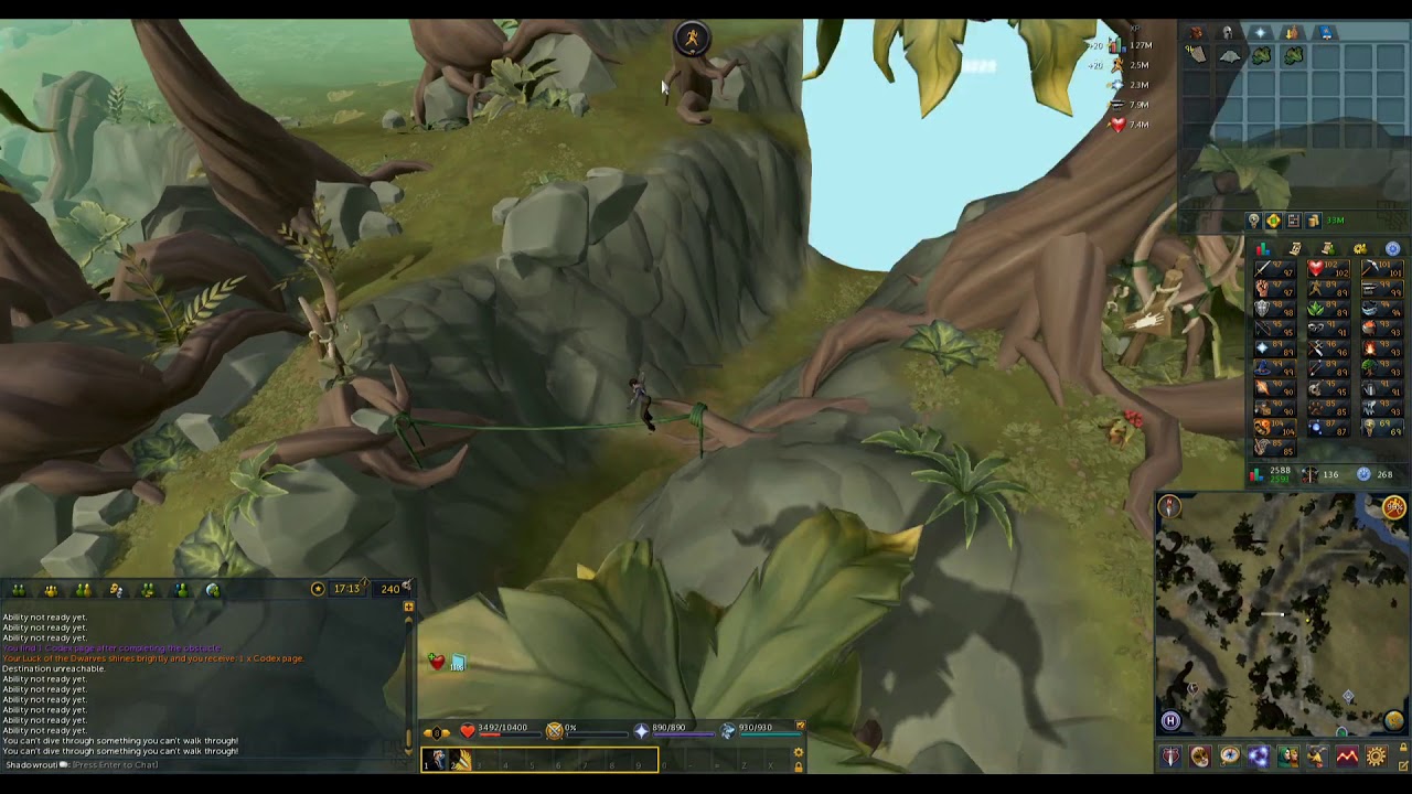 RS3 Anachronia Agility Course 6:31 clockwise, 6:38 counter-clockwise ...