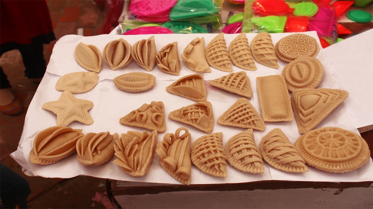 Pakon Pitha | Delicious Nokshi Pitha | Bengali style Yummy pitha ...