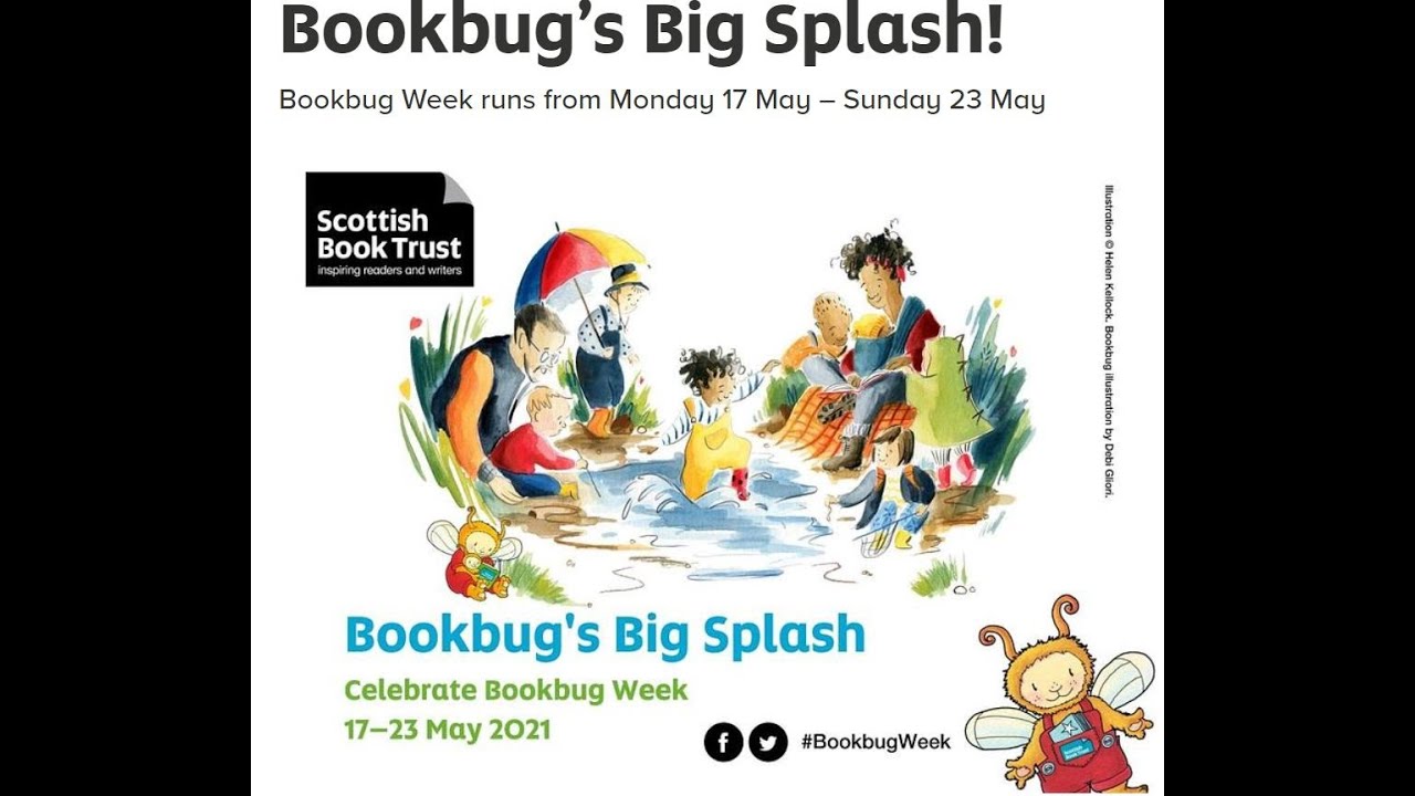 Bookbug with Makaton - Big Splash - Bookbug week 2021 - YouTube