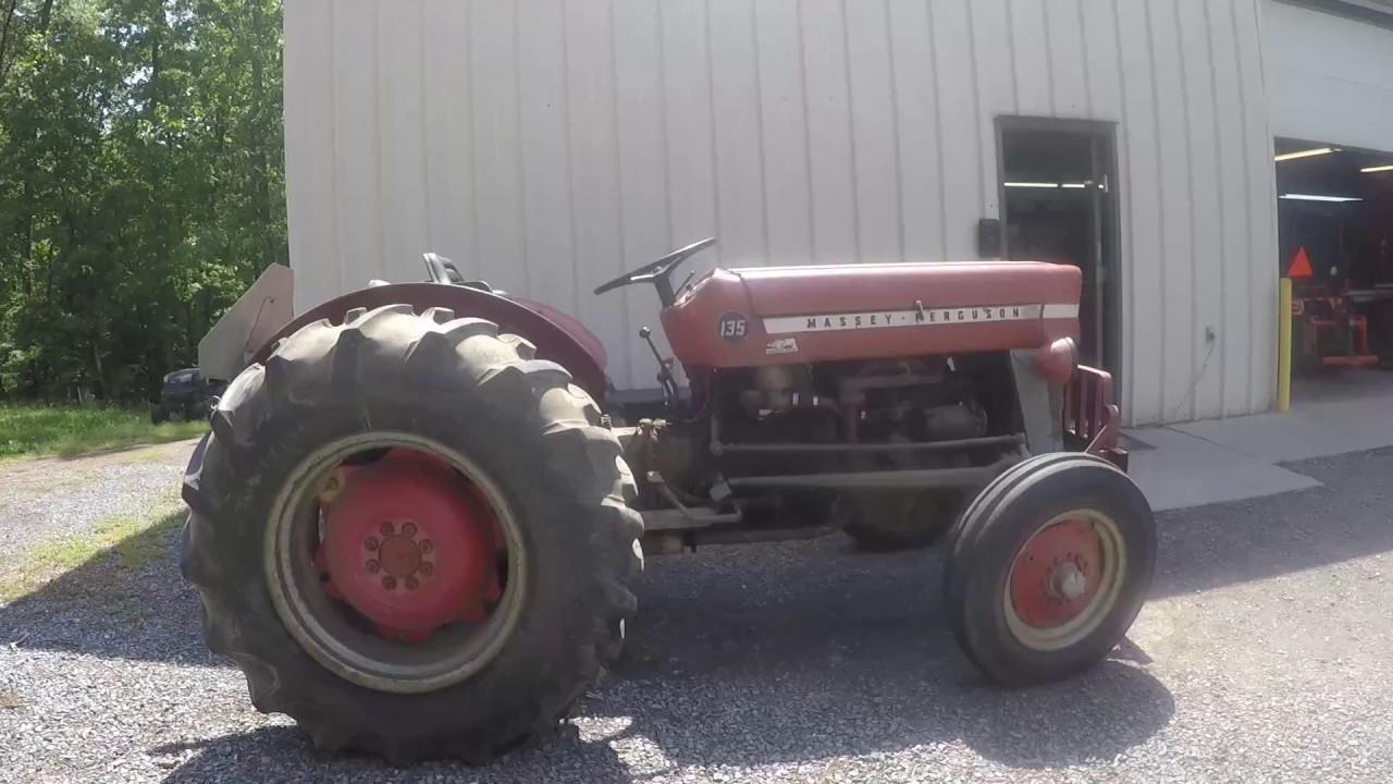 MF 135 First Start Attempt - YouTube