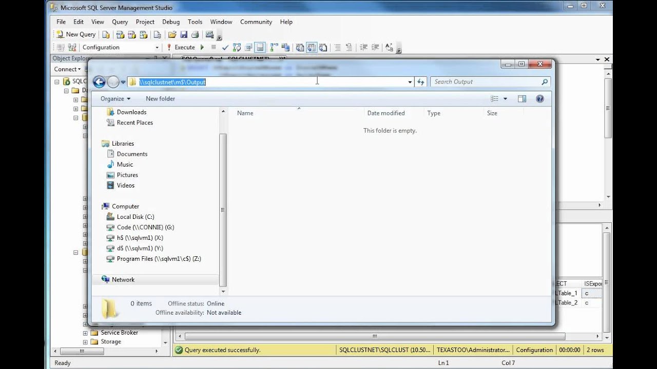 Dynamic SSIS Packages, Part 4. - YouTube
