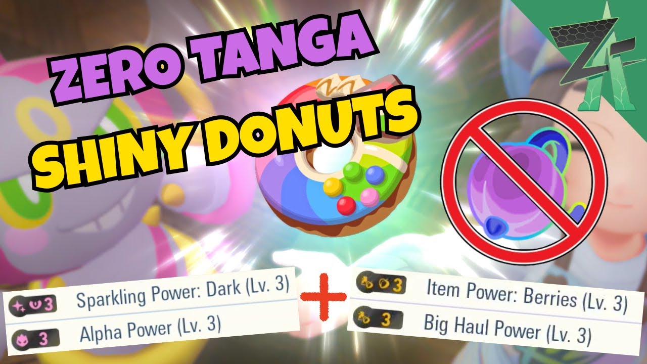 ULTIMATE Shiny Hunting Recipes (Tanga-less Donuts) | Pokemon Legends ZA ...