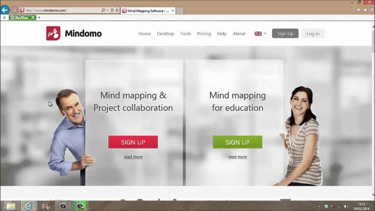 tutorial 1 mindomo - YouTube