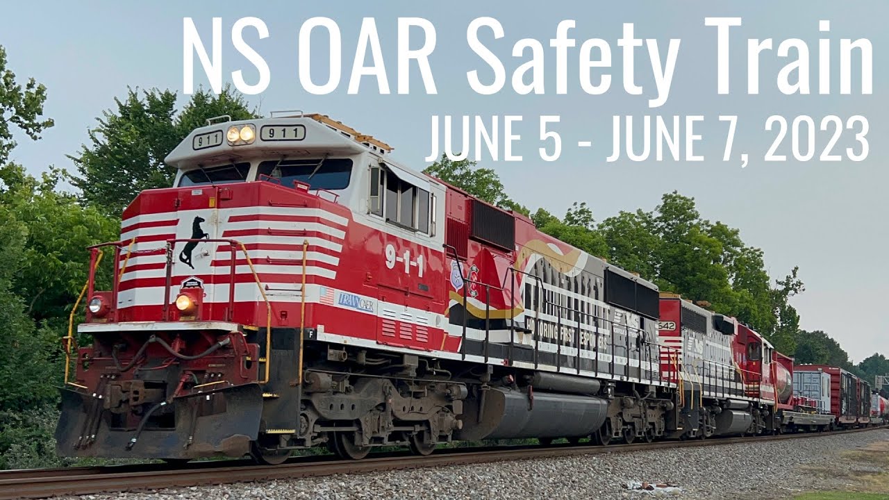 NS OAR Safety Train, CSX YN2 Duo, and More in Lilburn and Duluth, GA ...
