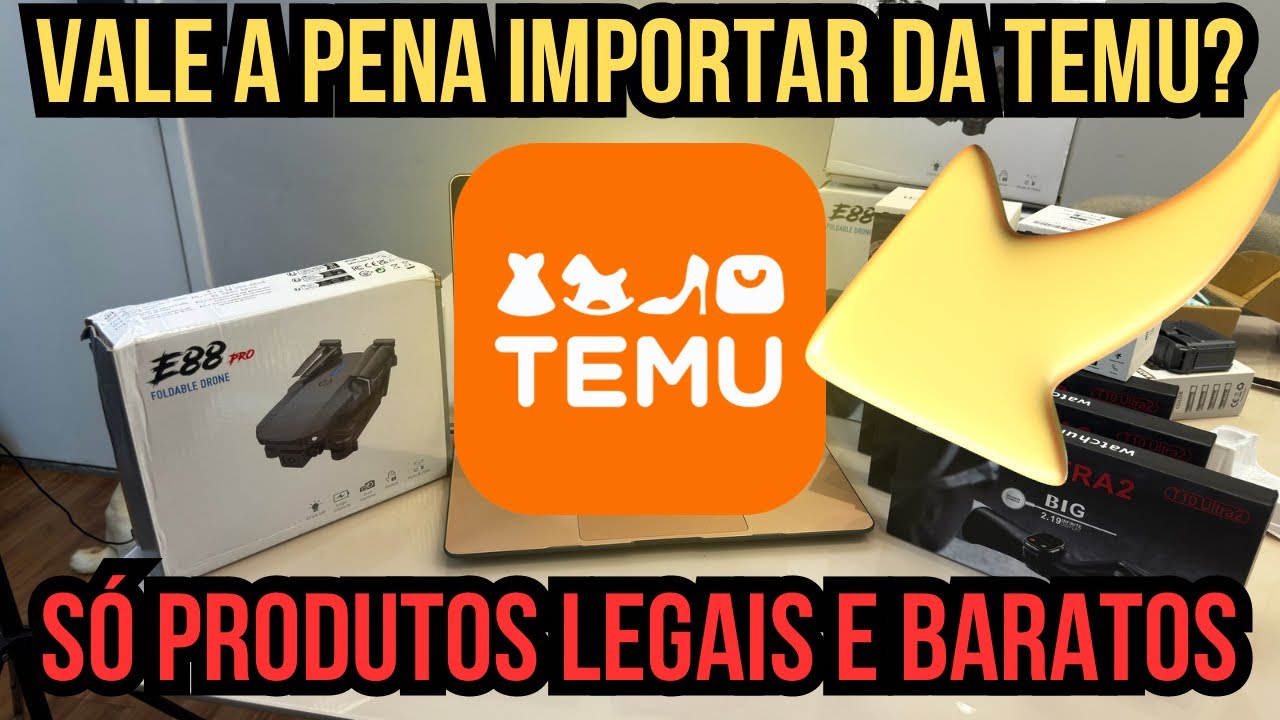 A VERDADE 🚨 VALE A PENA COMPRAR NA TEMU ?- VEJAS AS OFERTAS QUE ...