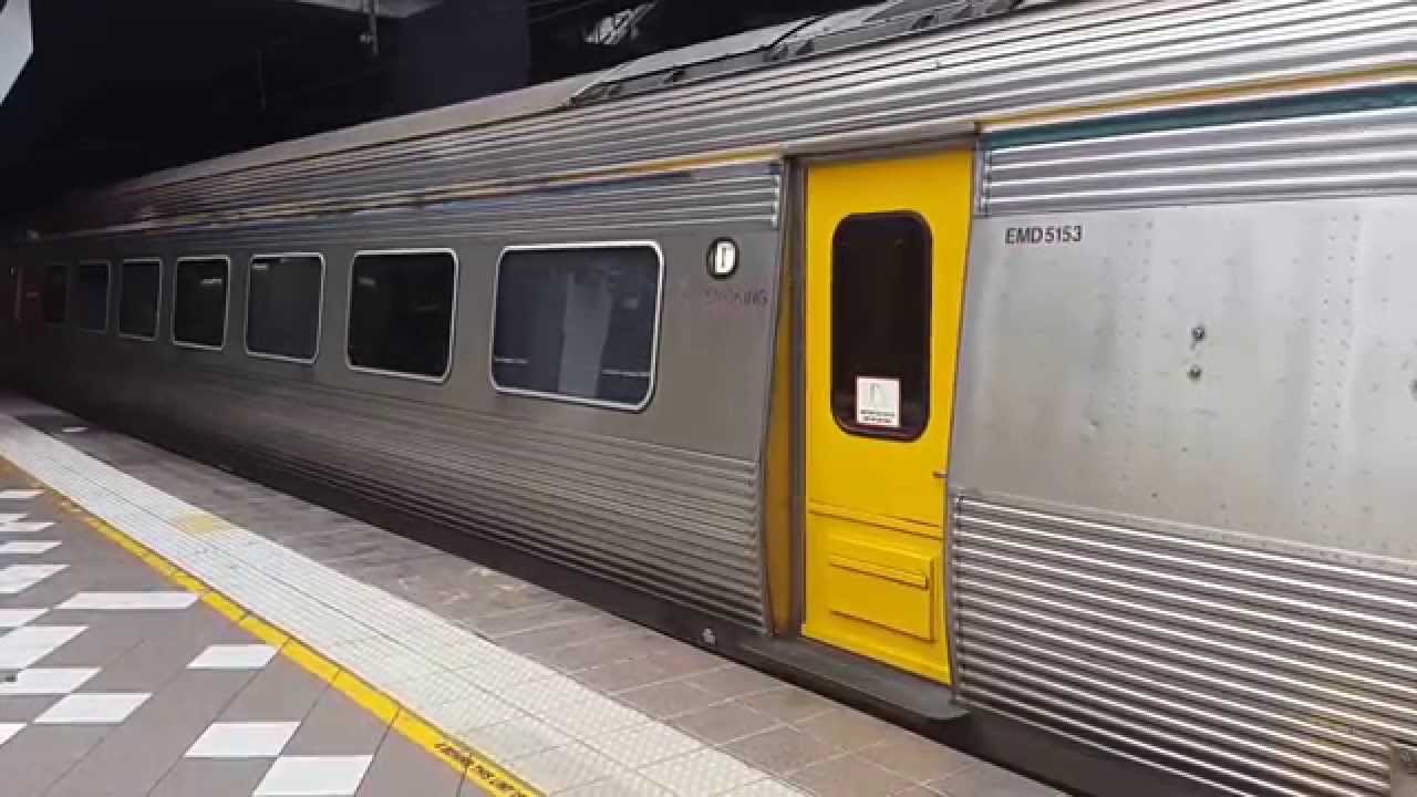 Queensland Rail's ICE153 & ICE157 departing Central Station. - YouTube