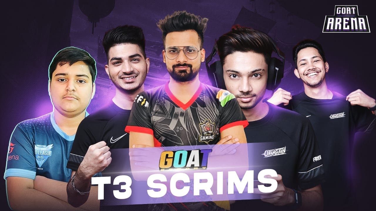 GOAT ESPORTS WEEK 4 DAY 2 | LIVE SCRIMS FREE FIRE |B2B 6 MATCHES 6 GOAT ...