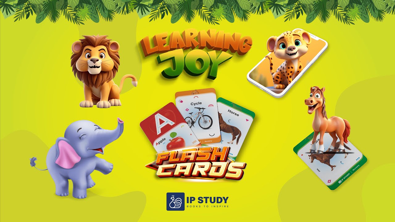 Learning Joy - AR Enabled Flash Cards by IP Study - YouTube