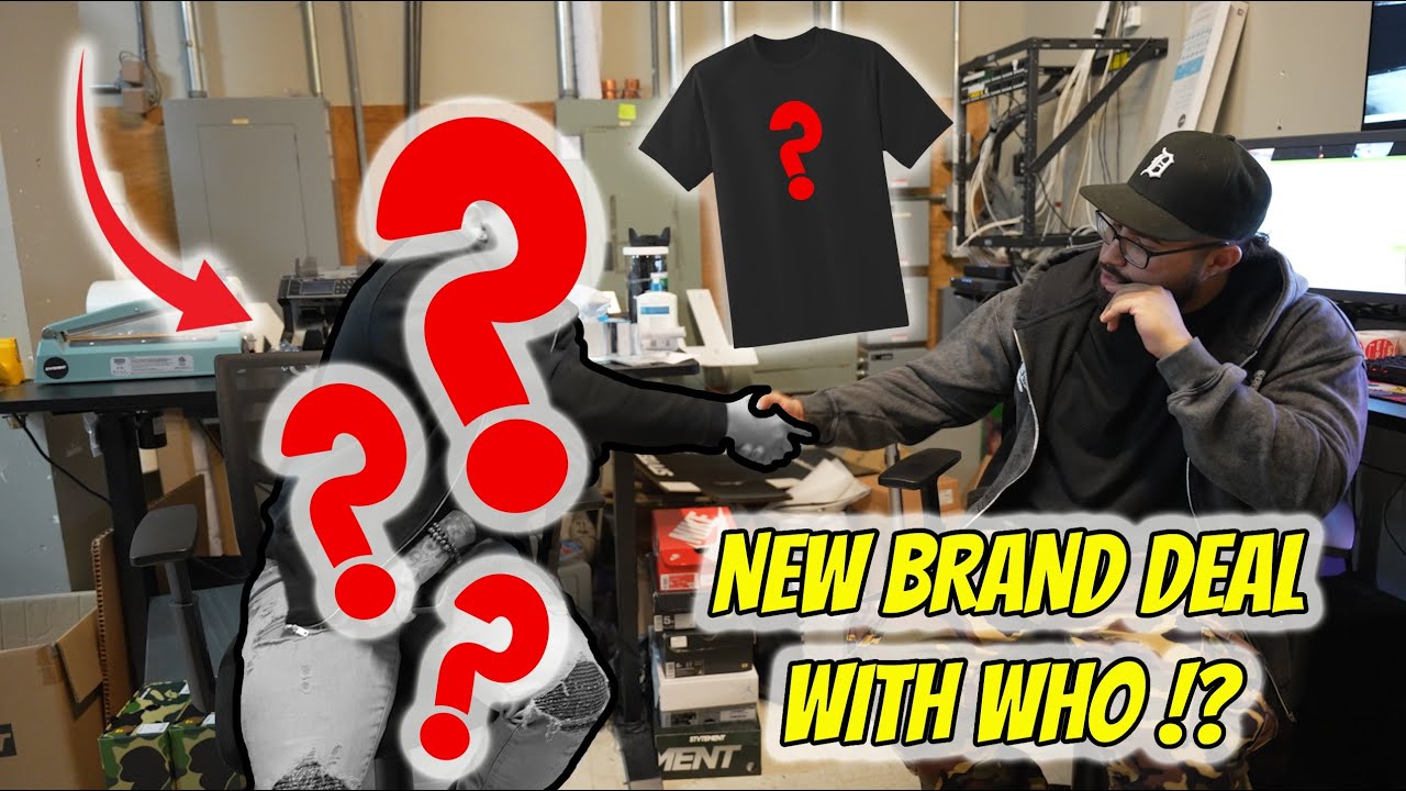 WE SECURED A NEW BRAND DEAL !! - YouTube