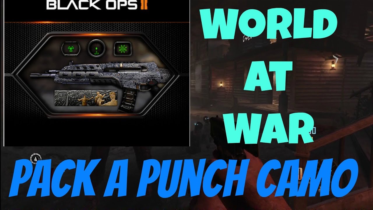 WaW Pack a Punch Camo in Multiplayer!!! *New Personalization Pack ...