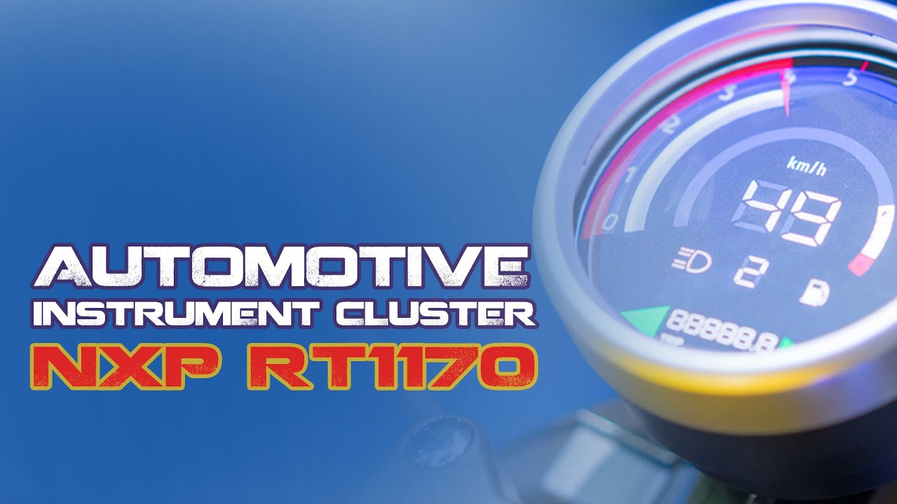 Automotive Cluster Demo | NXP RT1170 - YouTube