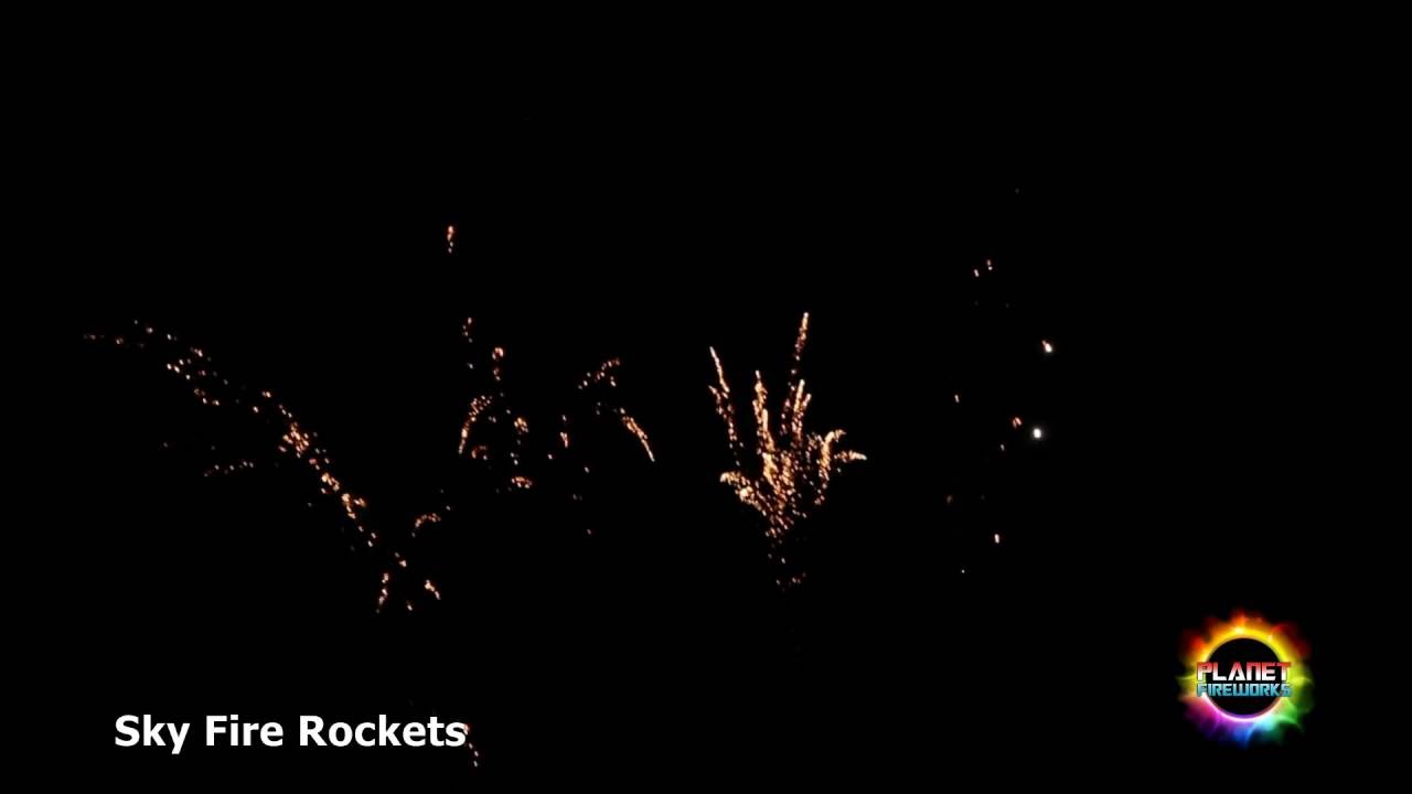 Sky Fire Rockets - YouTube