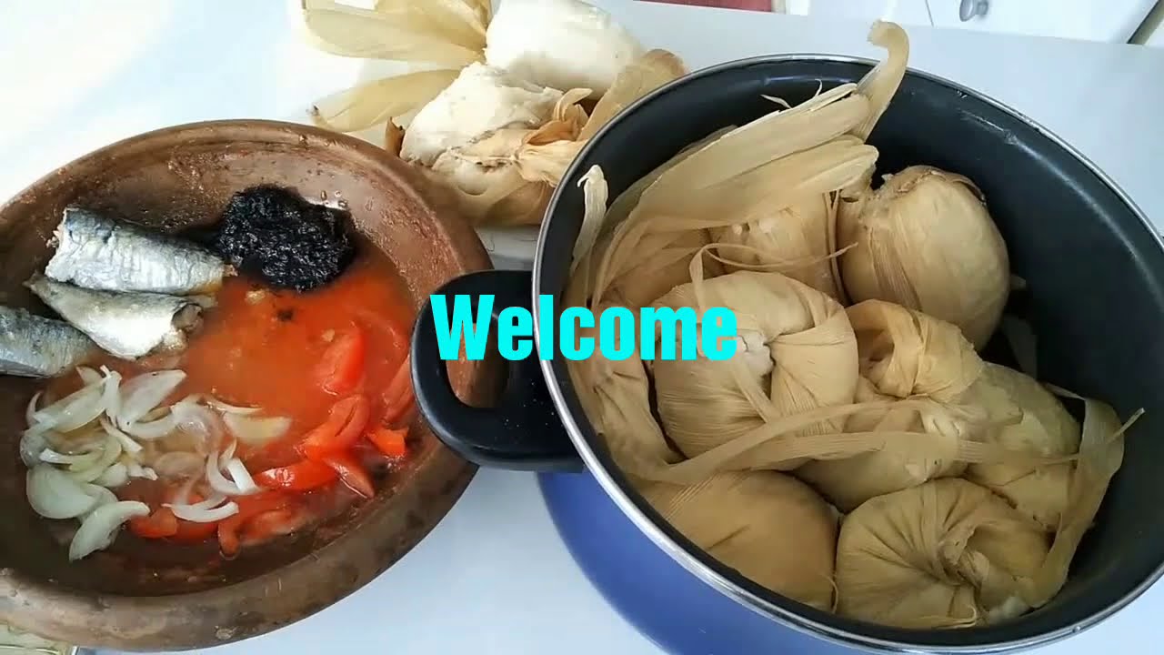 GA Kenkey Recipe |Kormi |Kokoe | Nkran Dorkunu | Ghana Kenkey - YouTube