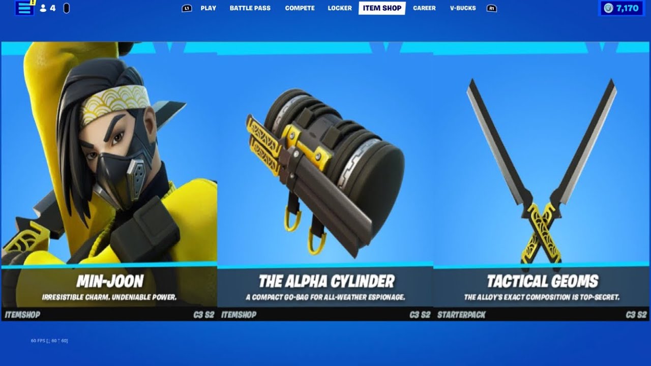 *NEW* Fortnite Rogue Alias Pack! (Season 3 Starter Pack) - YouTube