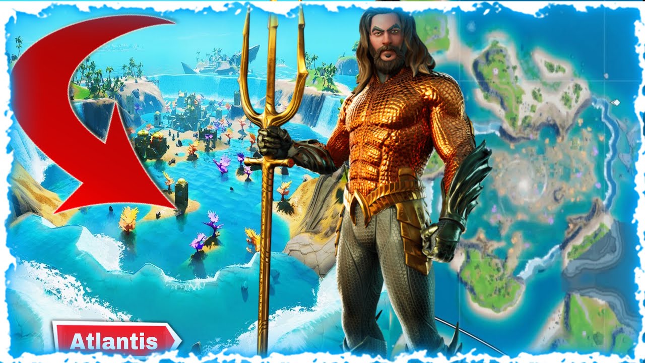 Je découvre l atlantis sur fortnite battle royale - YouTube