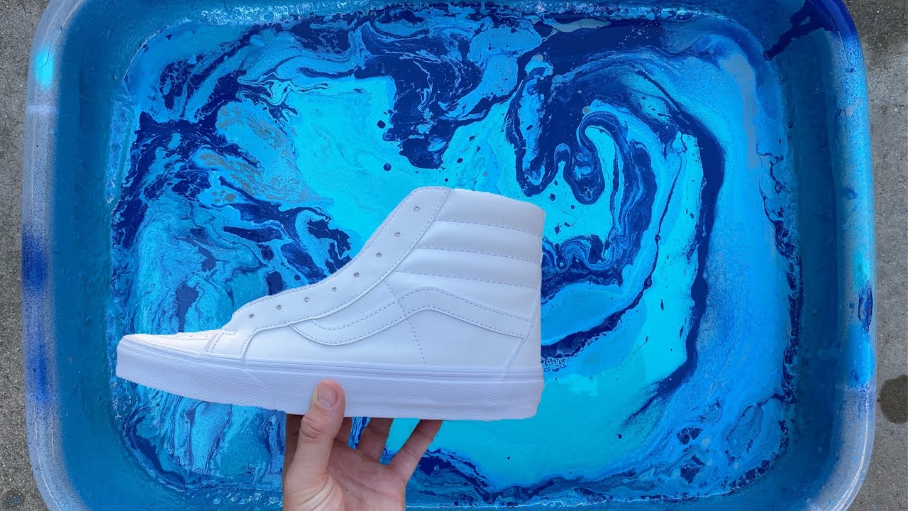 I HYDRODIPPED MY VANS!! (Crazy Results) - YouTube