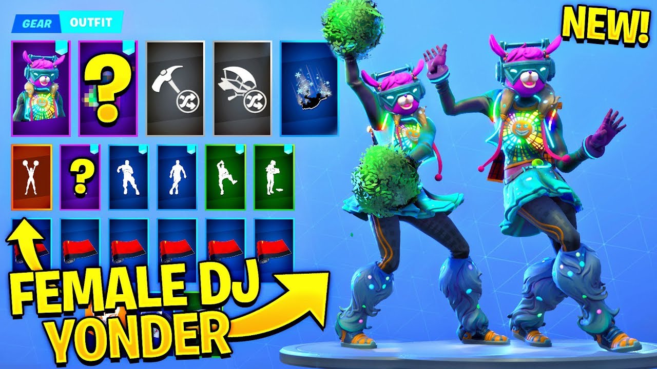 New Dj Bop Skin Showcase With All Leaked Fortnite Dances Cheer Up Clean Groove Youtube