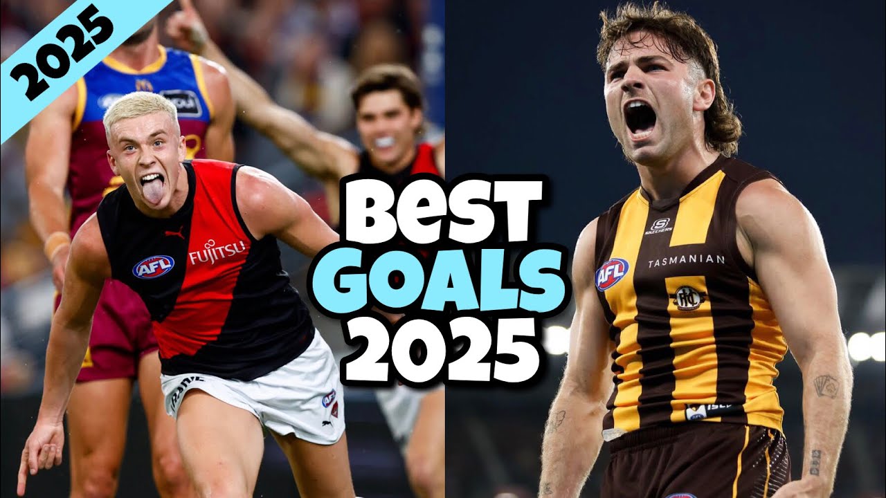 BEST AFL GOALS OF 2025 - YouTube