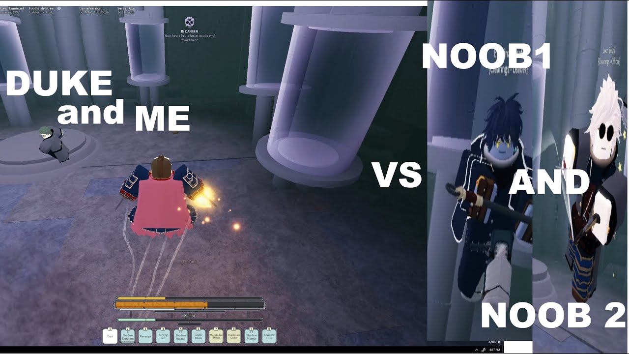 1v2 at duke | DEEPWOKEN - YouTube