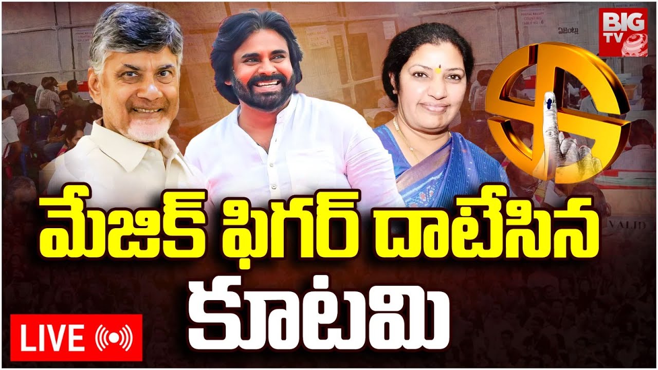 AP Election Results 2024 LIVE updates | YSRCP Vs TDP | దూసుకెళ్తున్న ...