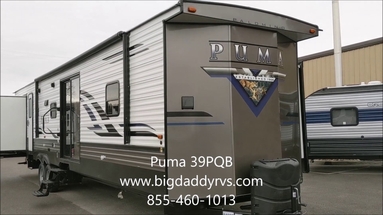 puma 39PQB park model at Big Daddy RVs - YouTube