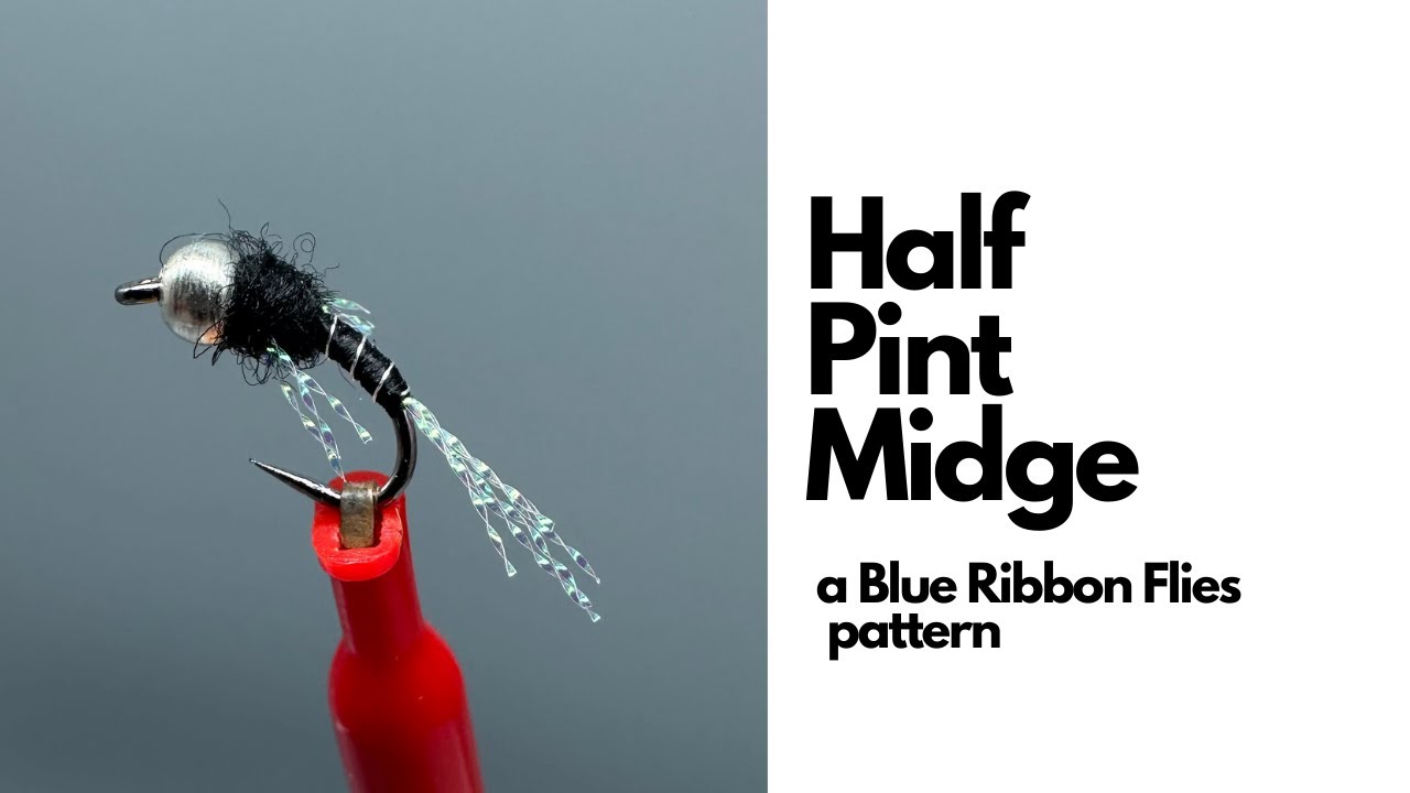 Half Pint Midge, a Blue Ribbon Flies pattern - YouTube