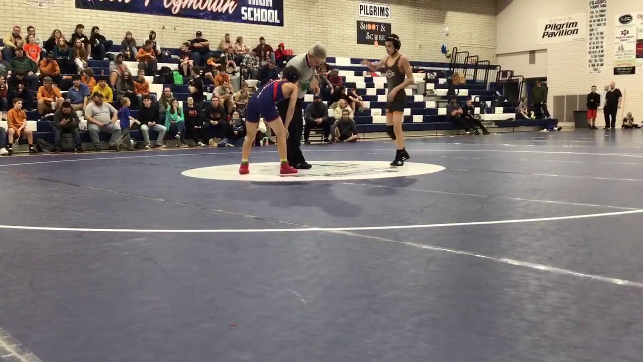 Caleb Shaw Ridgeview Duals 2020 - YouTube
