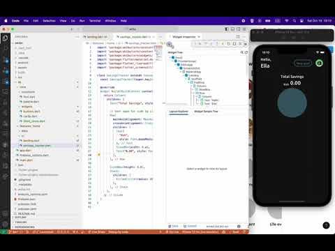 Flutter Speed Coding Part 1 - Landing Screen - YouTube