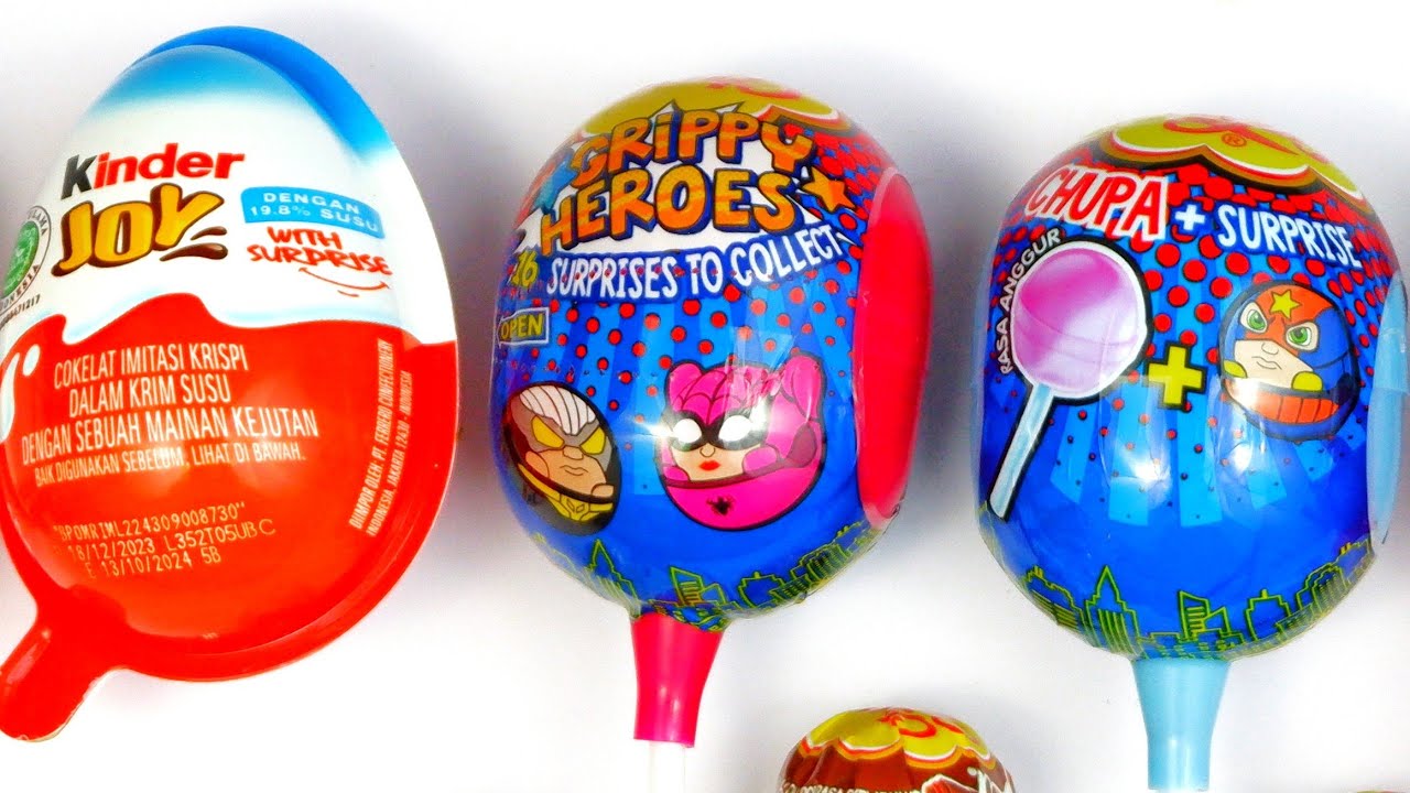 Candy Lollipops and Sweets. Yummy Rainbow Lollipops ASMR, chupa chups ...