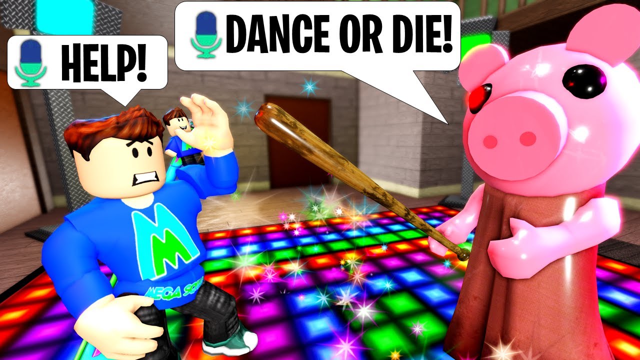 ROBLOX PIGGY with VOICE CHAT! Simon Says in Piggy with New VOICE CHAT ...