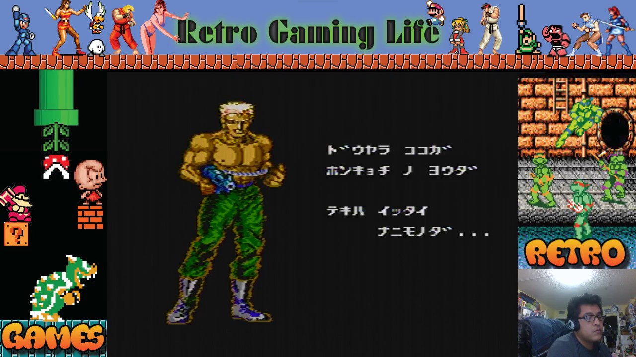 Retro Gaming All Around Contra (Famicom) (Part 2) - YouTube