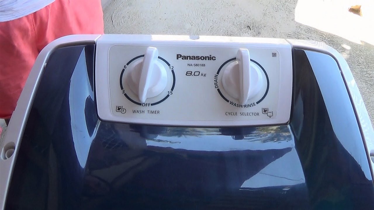 OUR NEW WASHING MACHINE IN THE PHILIPPINES (Panasonic NA-S8018BAQ ...