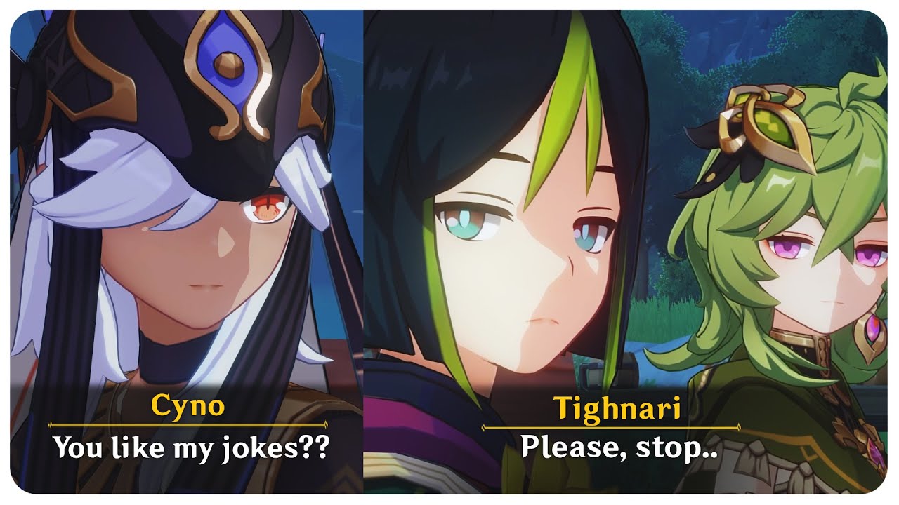 Cyno's Dad Jokes Strikes Again at the Windblume Festival | Genshin ...