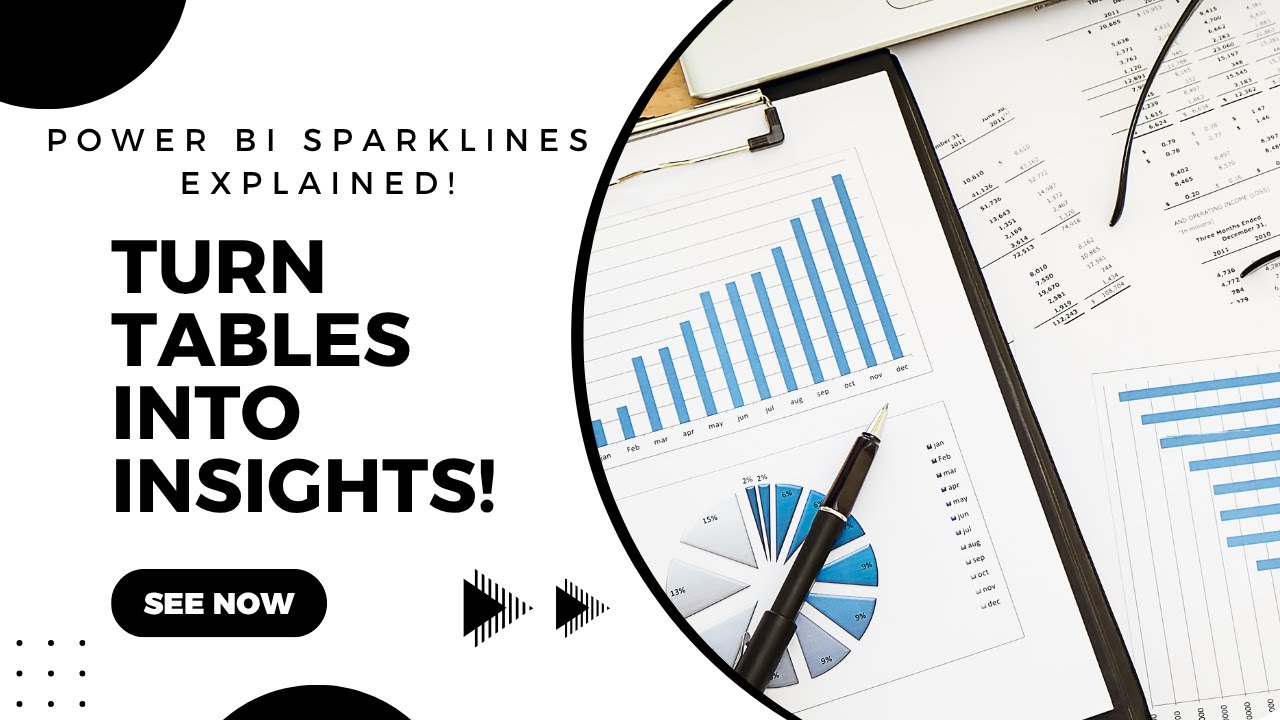 How to Use Sparklines in Power BI | Mini Trend Charts Inside Tables ...
