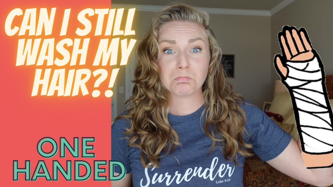 One Hand Wavy Curly Washday Routine! - YouTube