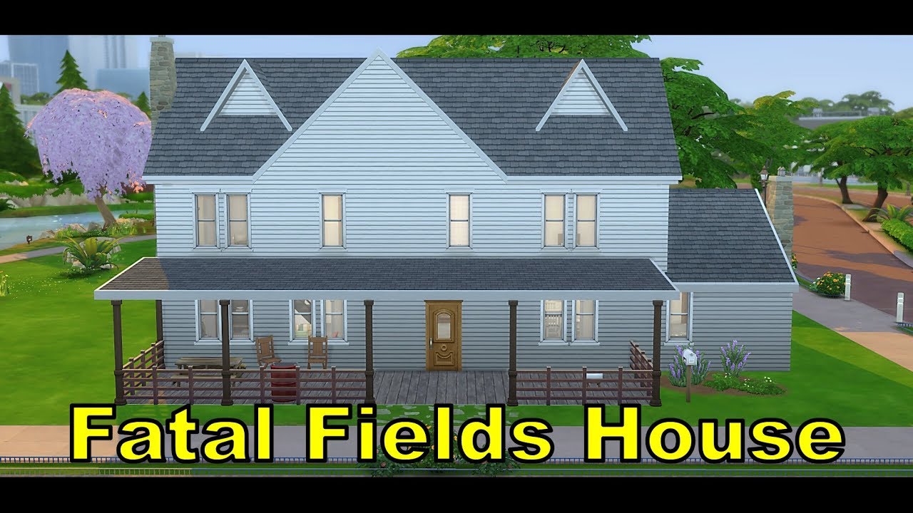 Fatal Fields House // The Sims 4: Speed Build | FORTNITE - YouTube