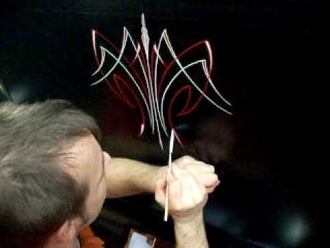 Hot Rod Pinstriping - YouTube