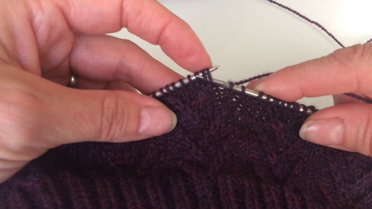 How To Cable Without A Cable Needle YouTube how-to-cable-without-a-cable-needle-youtube