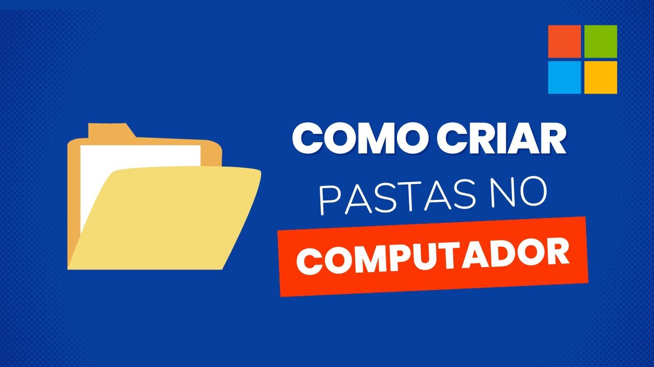 Com CRIAR PASTAS NO PC OU NOTEBOOK [WINDOWS 10] - YouTube