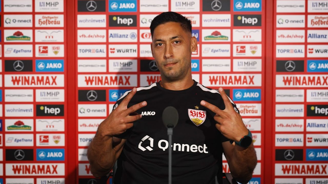 VfB Presseprompterenz mit Co-Trainer Malik Fathi | Folge 5 - YouTube