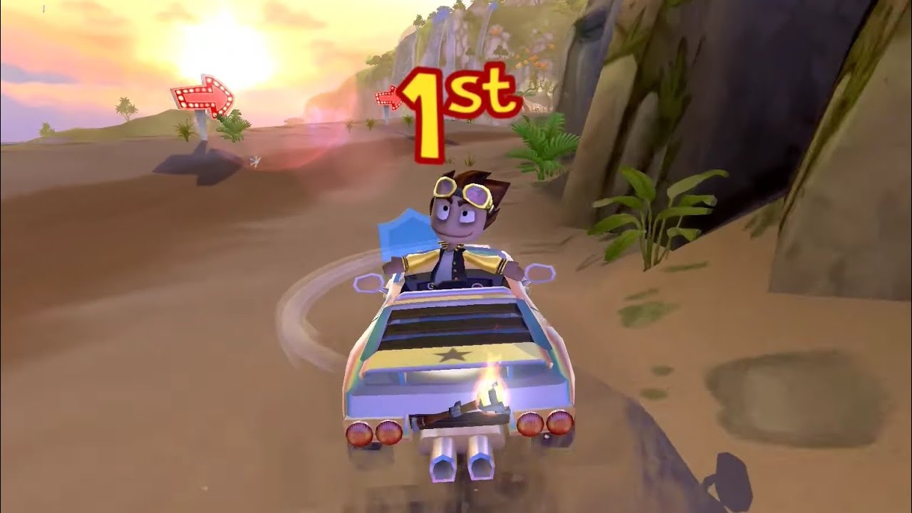 Blasting Past Opponents with REZ + CYCLONE 🏁🚔 | Beach Buggy Racing 2 🏎️ ...