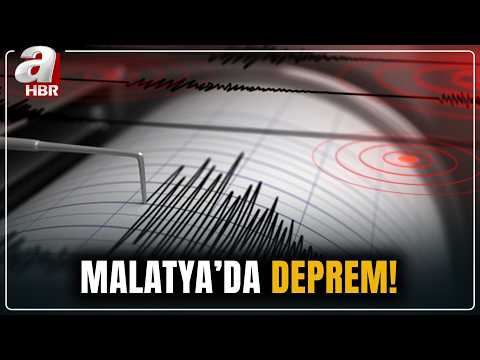 Malatya'da 4,1 büyüklüğünde deprem meydana geldi! | A Haber