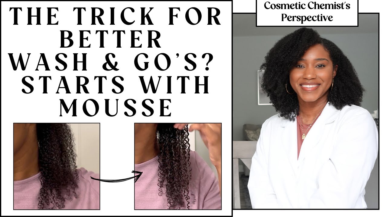 The Trick for Better Wash & Go’s: How Mousse Really Works (Backed by ...