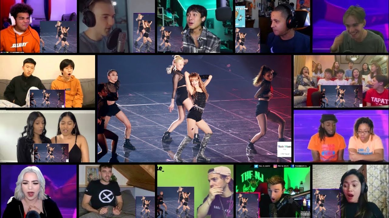 LISA REACTION MASHUP - I Like It, Faded, Attention (DANCE SOLO STAGE ...