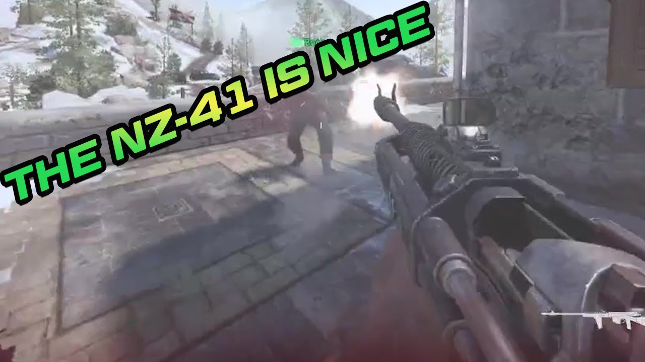 The NZ-41 Is A Very Interesting Assault Rifle In VANGUARD - YouTube