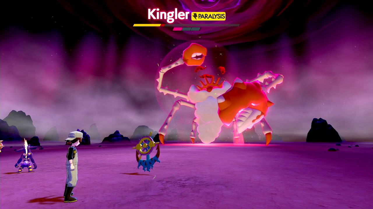 Pokemon Sword - Gigantamax Kingler (3 stars) - Nintendo Switch - YouTube